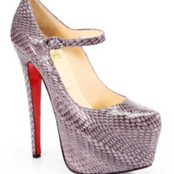 Christian Louboutin | Shoes | Christian Louboutin Lady Daf 6 Cobra ...